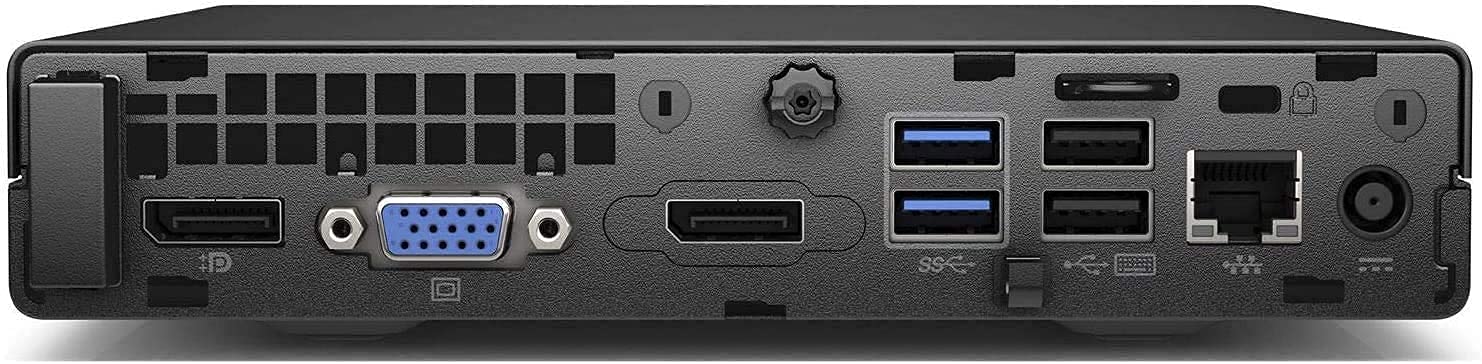 HP EliteDesk 705 G2 Mini Tiny Business PC, AMD PRO A6-8500B R5, 6 Compute Dual Cores 2C+4G, 3.0GHz, 8GB DDR3 RAM, 128GB SSD, WiFi, Bluetooth 4.0, VGA, HDMI, DisplayPort, Win10 Pro 64-bit (Renewed)