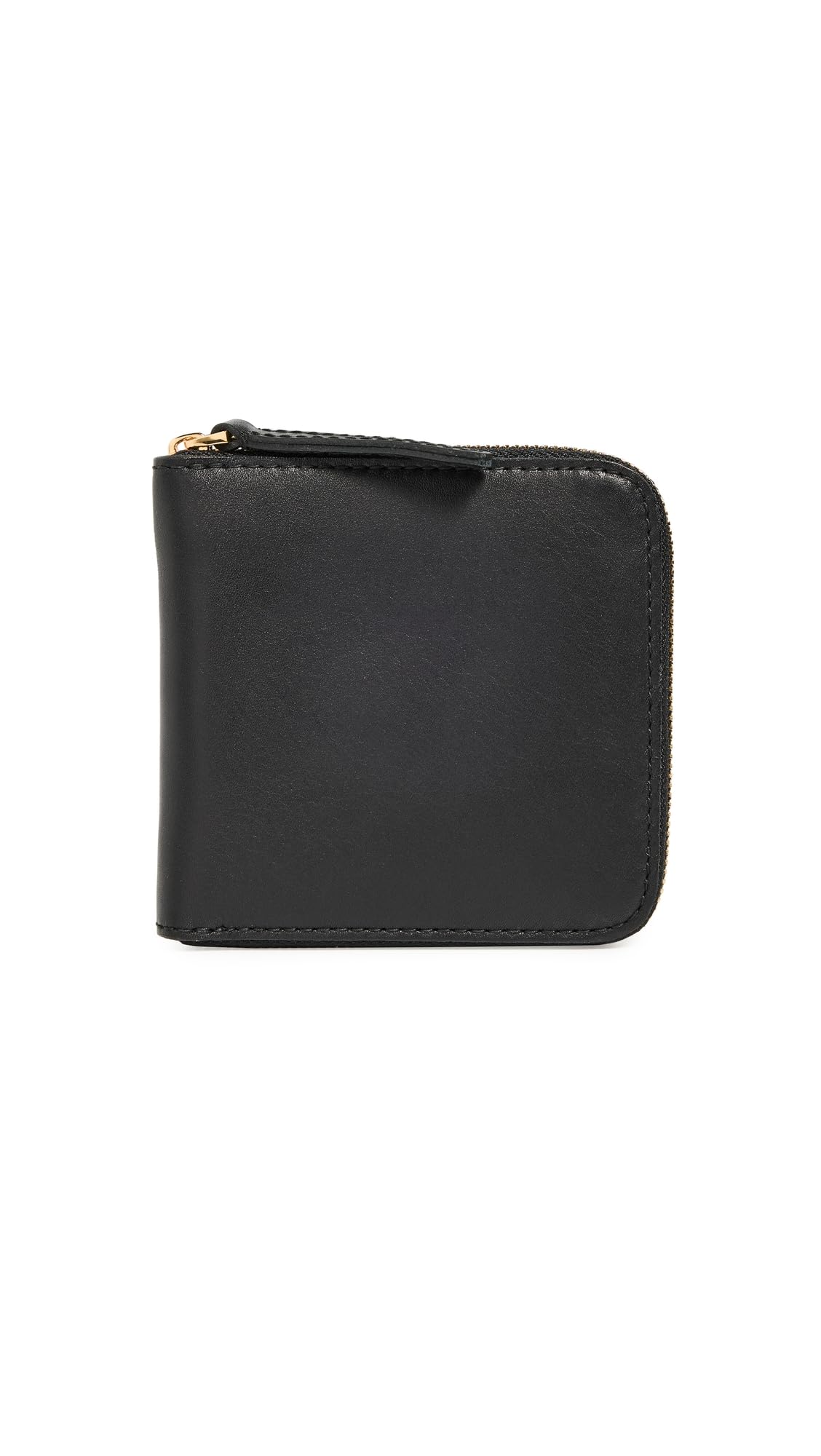 Madewell Women's The Zip Wallet in Leather, True Black, One Size