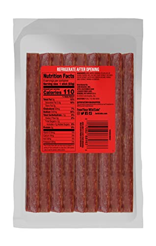 Jack Link's Beef Sticks, Original β Protein Snack, Meat Stick, Made with 100% Beef, No Added MSG** β 7.2 Oz.