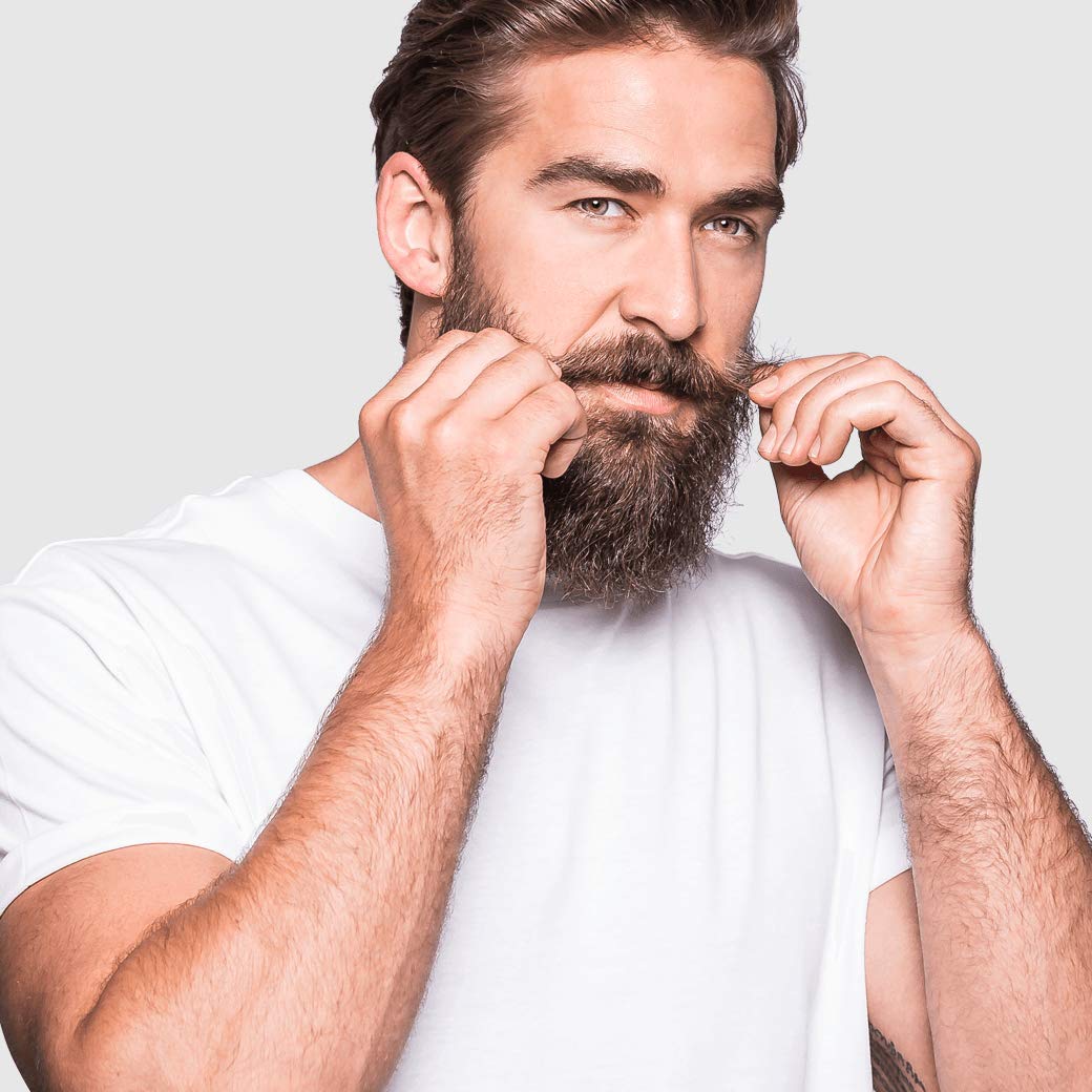Grüum Leif 100% Natural Beard Oil, Earth Scent Of Thyme & Spearmint, Keeps Moisture In Your Beard 100% Natural, 10ml