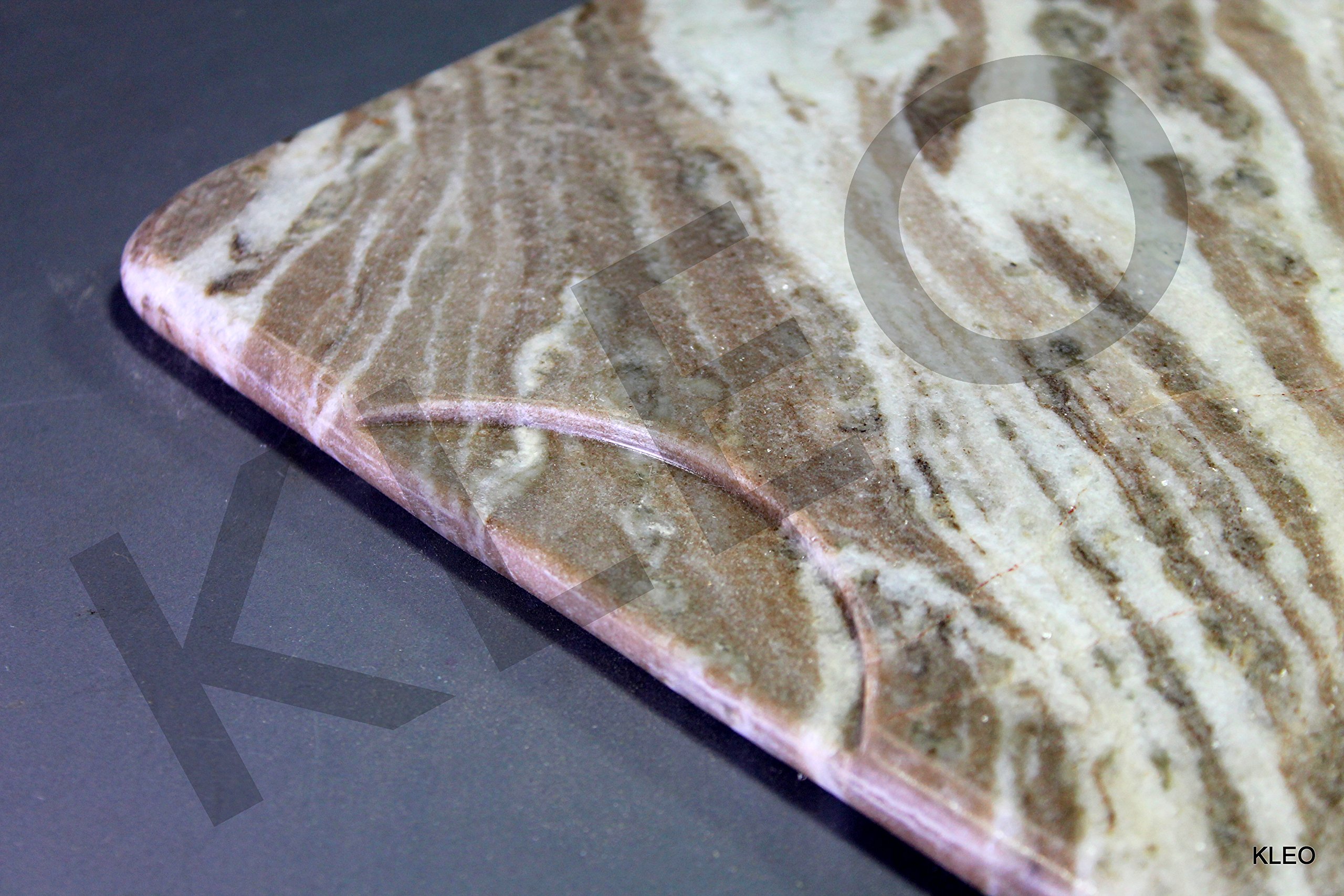 KLEO Marble Chopping Board Cutting Board Cheese Board Cheese Platter Kitchen Appliance Wine Serve-Ware Birthday Anniversary Corporate Gift (9" x 12" - Beige)