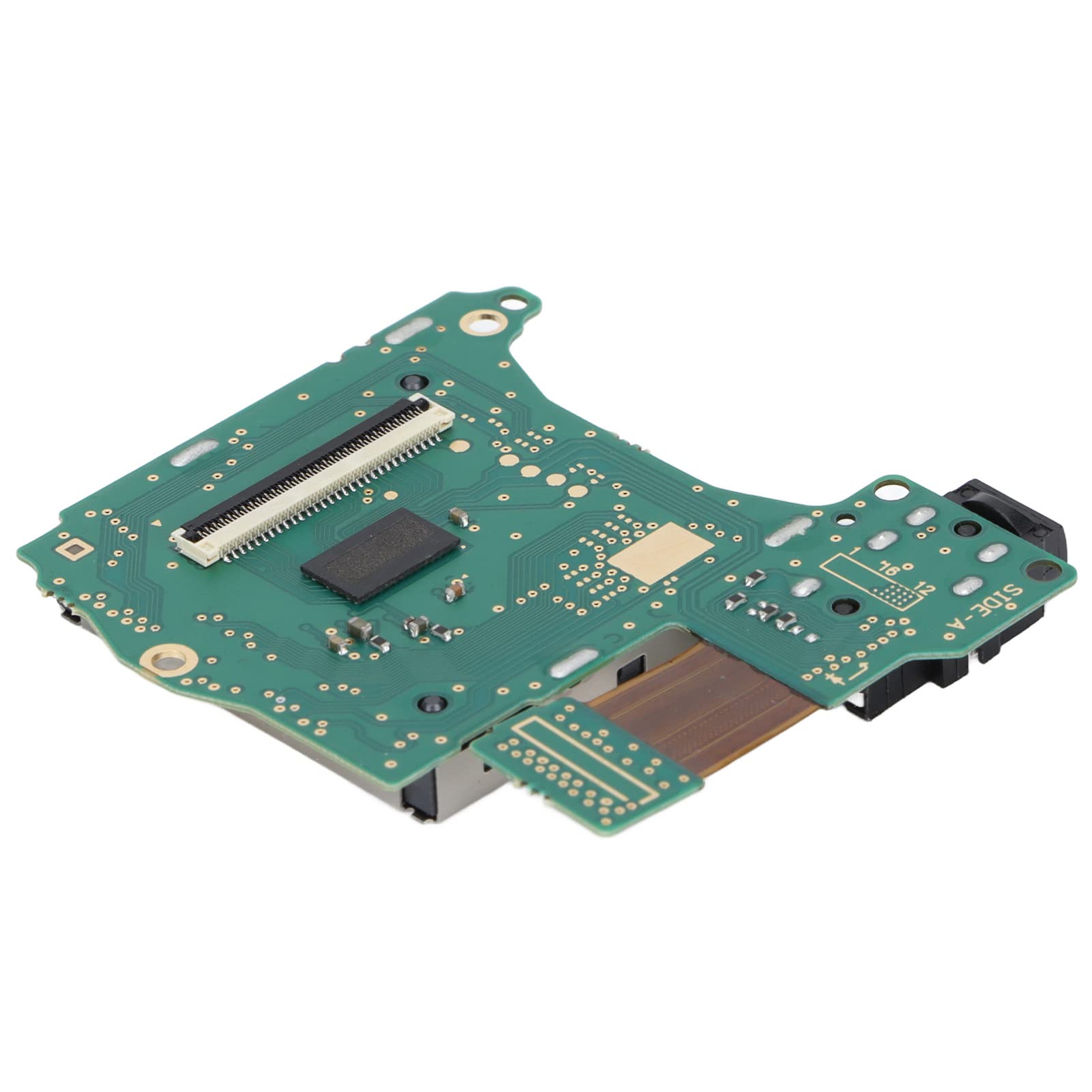 KOSDFOGE PCB Game Card Read Slot for Switch Game Cartridge Tray with Earphone Hole Port Compatible with Switch Repair Part