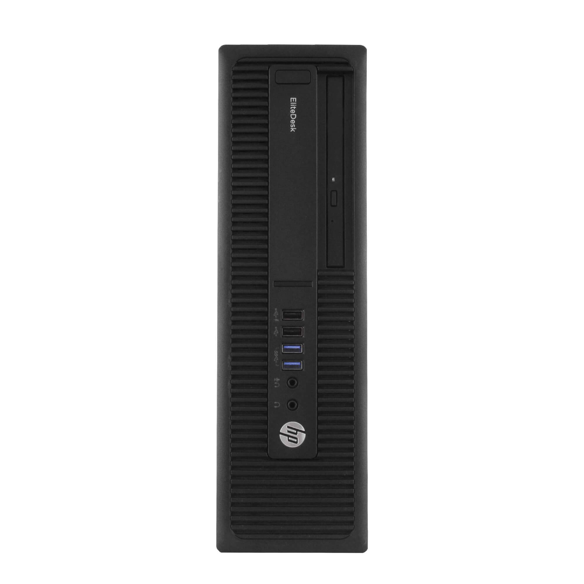 HP Business Desktop EliteDesk 800 G2 Desktop Computer - Intel Core i7 (6th Gen) i7-6700 3.40 GHz - 8 GB DDR4 RAM - 500GB HDD - DVDRW - Windows 10 Pro (Renewed)