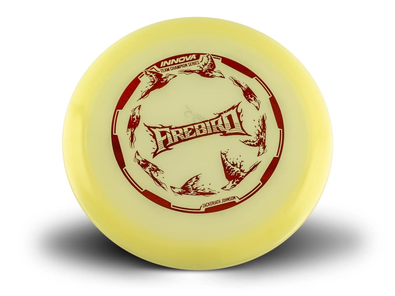 Innova Discs Limited Edition 2022 Tour Series Zackeriath Johnson Glow Champion Firebird Distance Driver Golf Disc [Colors May Vary] - 173-175g