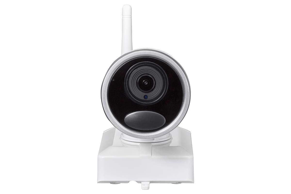 Lorex LWB4801 Indoor/Outdoor Wire-Free Security Camera for Battery Powered, Audio Security Bullet Camera,1080p HD, 65ft IR Night Vision,2-Way Talk, Works with LHB926, LHB927, LHWF1000, White (M.Refurb