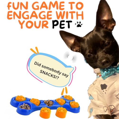 GREENBRIER KENNEL CLUB Doggie Treat Puzzle, Small, Blue base