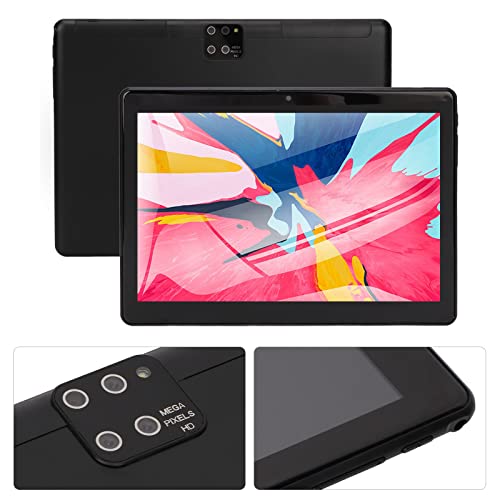 LEYT Tablet PC, 2.4G 5G WiFi 100-240V Front 8MP Rear 16MP 8800mAh 10.1 Inch Photography Tablet for Android 10.0 (US Plug)
