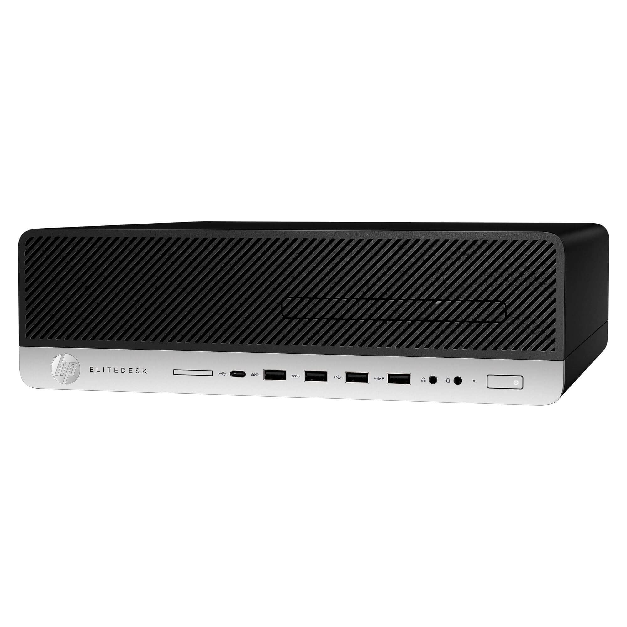 HP EliteDesk 800G4 Desktop Computer | Hexa Core Intel i5 (3.2) | 8GB DDR4 RAM | 500GB SSD Solid State | Windows 11 Professional | Home or Office PC (Renewed)