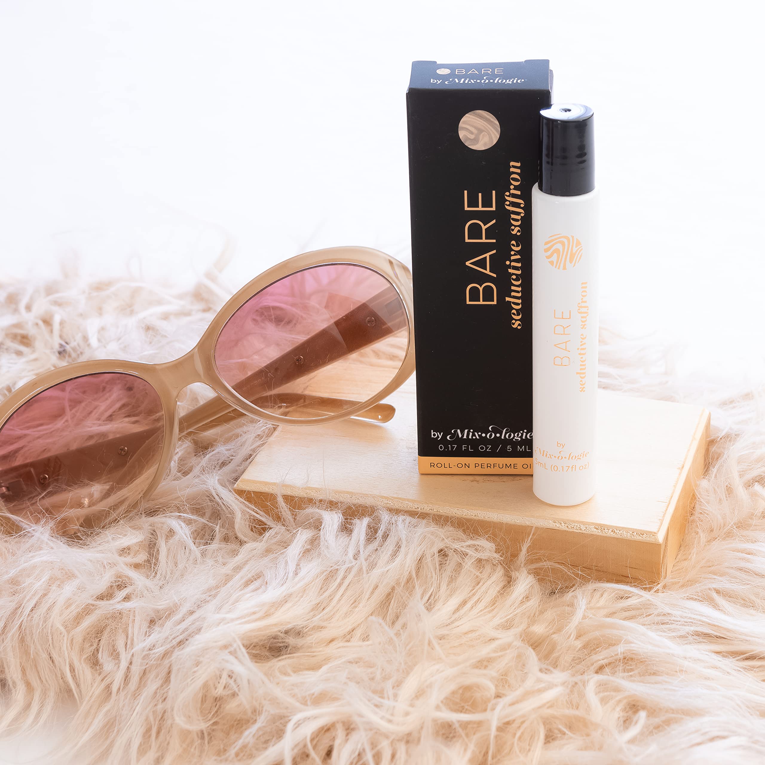 Mixologie Bare (seductive saffron) Perfume Rollerball Alcohol-Free Roll-On Perfume Oil