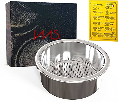 IMS 54mm Basket for Breville 18-22g Precision Portafilter Basket fits 54mm Tampers and Bottomless Portafilters
