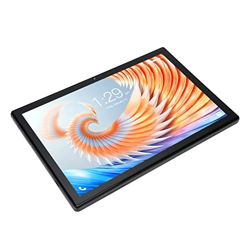 HEEPDD Tablet PC Black 10.1 Inch Tablet 8GB 256GB 100-240V for Android 12 for Reading (US Plug)