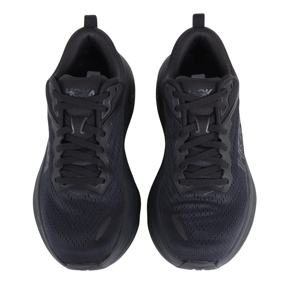 Hoka Women's Bondi 8 Sneaker, Black/Black, 7.5
