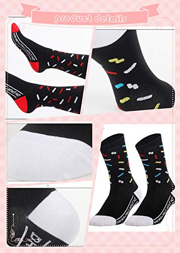 GuaziV Mens Womens Cycling Socks Running Socks Athletic Socks Ankle Sport Socks 6-11