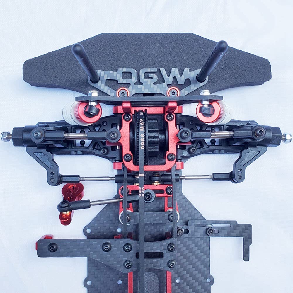 MAKIVI DGW Metal & Carbon Fiber 4WD 1/10 Touring Car On-Road RC Car Kit Chassis