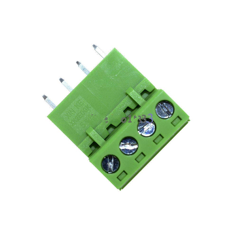 Gump's grocery 5Pcs KF2EDGK KF-4P 4PIN Right Angle Plug-in Terminal Connector 5.08mm Pitch