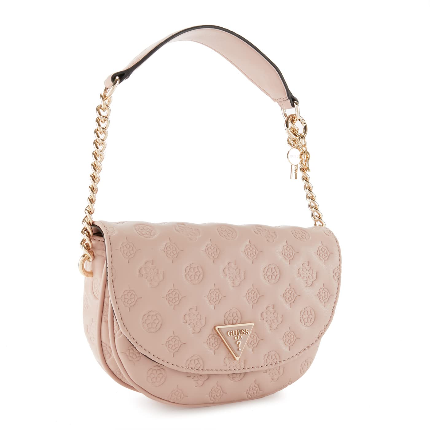 GUESS La Femme Flap Shoulder Bag, Pale Rose