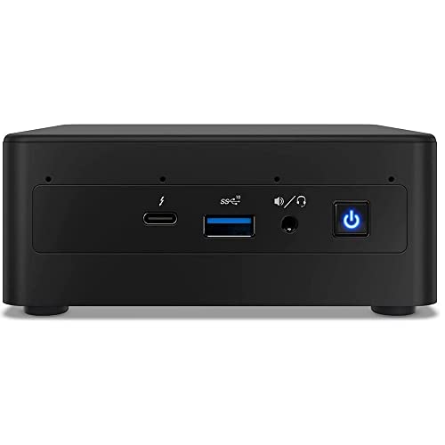 Intel NUC BXNUC9i5QNX1 Home & Business Mini Desktop i5-9300H 4-Core 2.40GHz, 16GB RAM, 256GB PCIe SSD, UHD 630, WiFi 6, BT 5.2, HDMI, USB 3.1, SD Card, Win 10P w/Hub