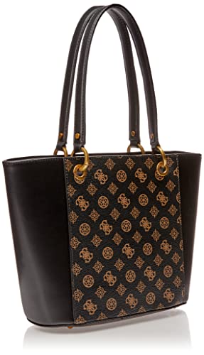 GUESS Noelle Small Elite Tote, Mocha Multi