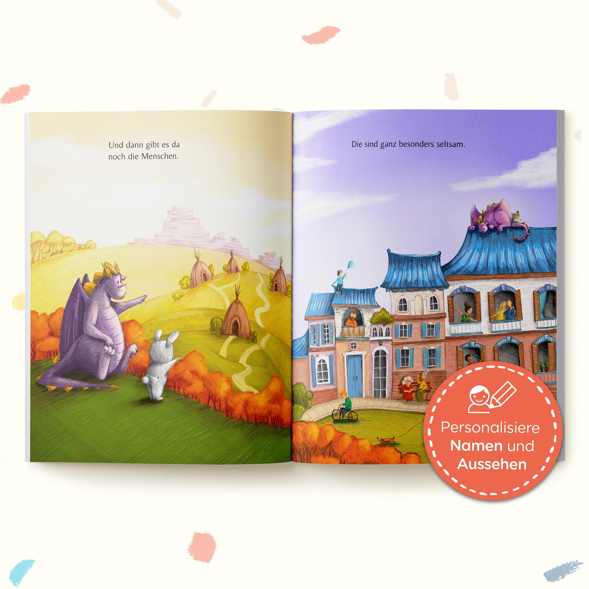 Librio | Welcome to The World - Personalized Baby Book - 28 Pages | Customized Baby & Parent Characters | Quality Format in Multiple Laguages | Made in The USA