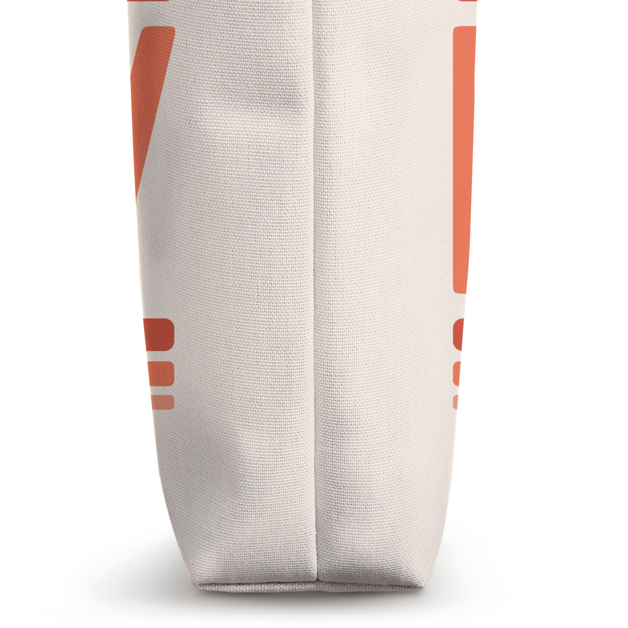 Just Peachy Cute Adorable Summer Peach Food Pun Tote Bag