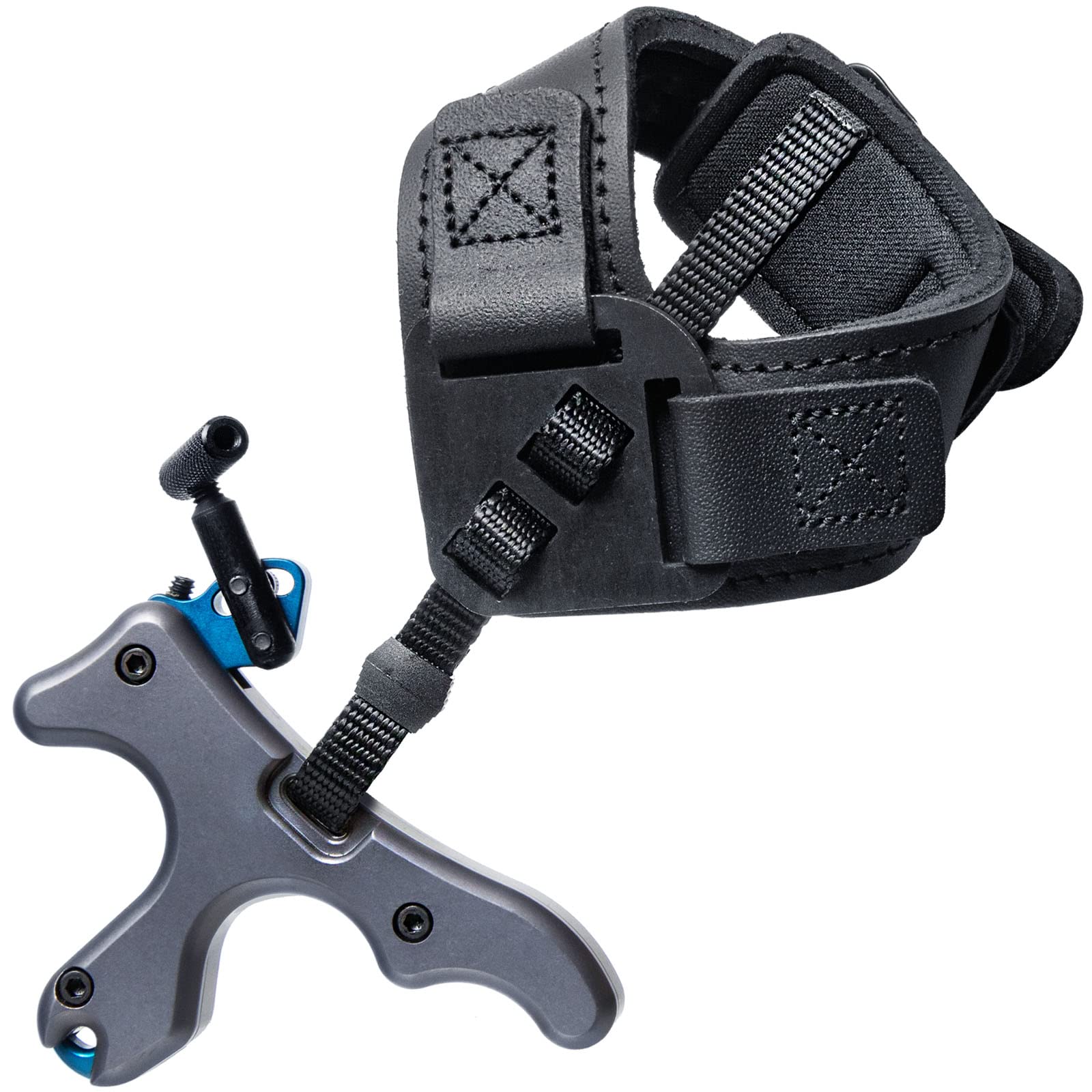 Hot Shot Archery - Haze 3 - Finger Archery Release with Buckle Wrist Strap