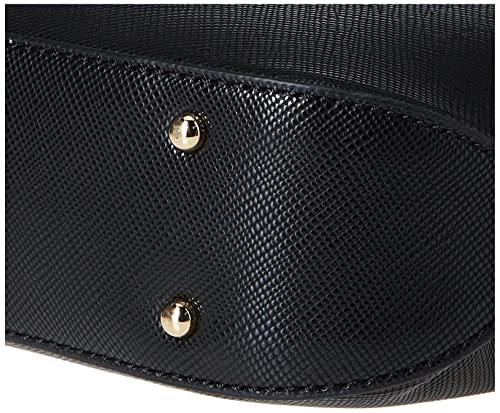 GUESS Womens Alexie Small Crossbody bucket, Black, One Size US
