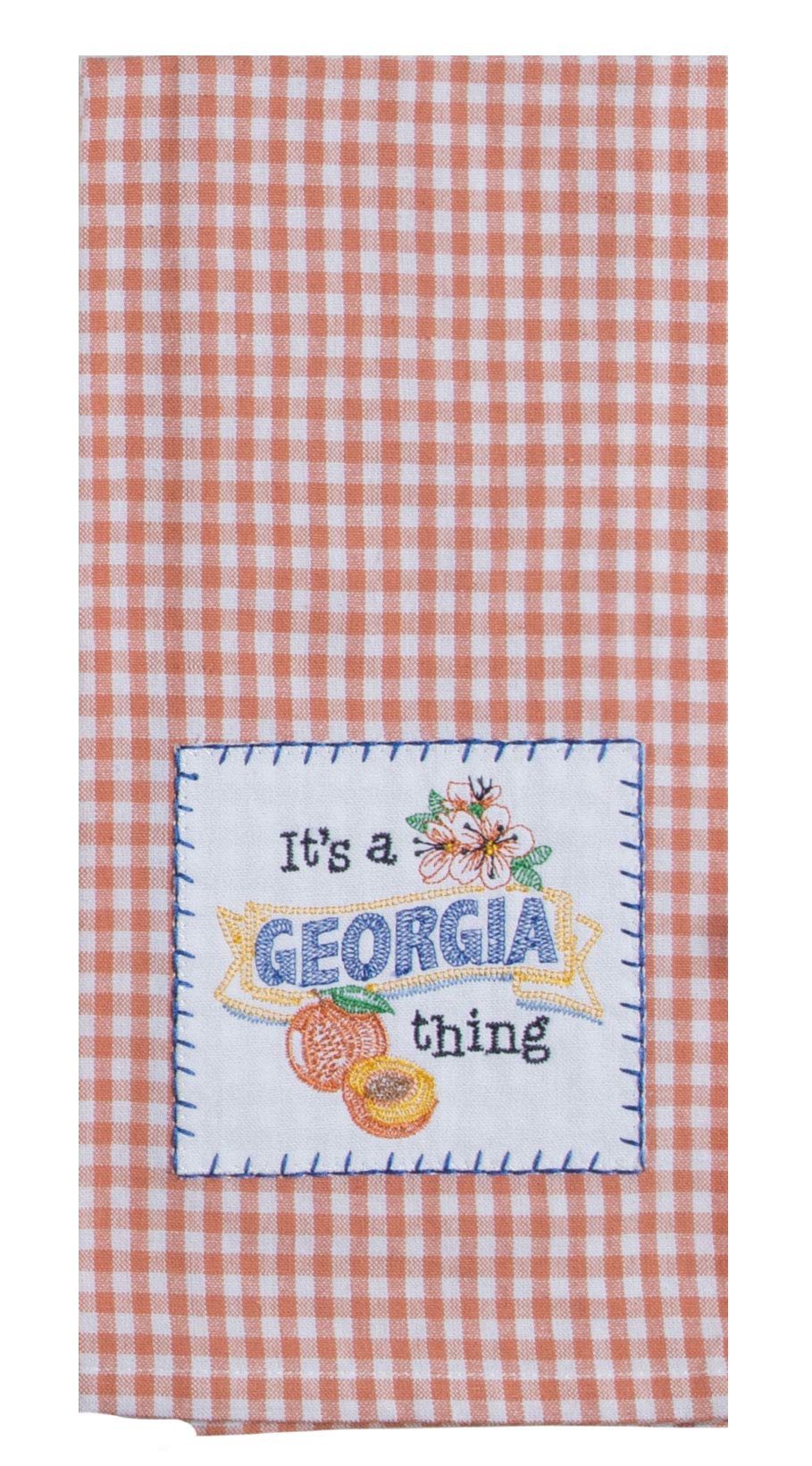 Kay Dee Designs 2 Piece Home State of Georgia Embroidered Kitchen Towel Bundle