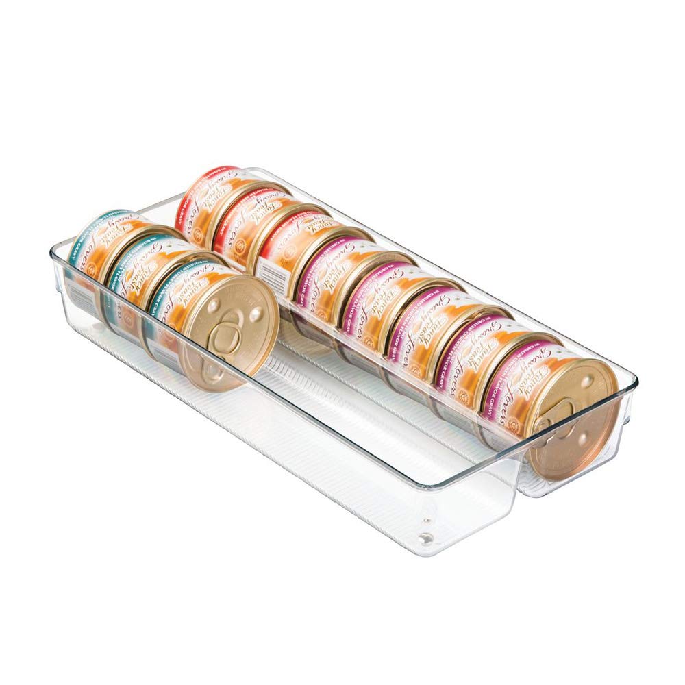 InterDesign Linus 2 in. H x 13.7 in. W x 10.7 in. L Clear Plastic Cutlery Tray
