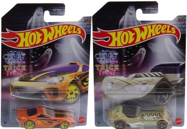Hot Wheels 2022 Halloween Special Release with 4 Diecast Vehicles