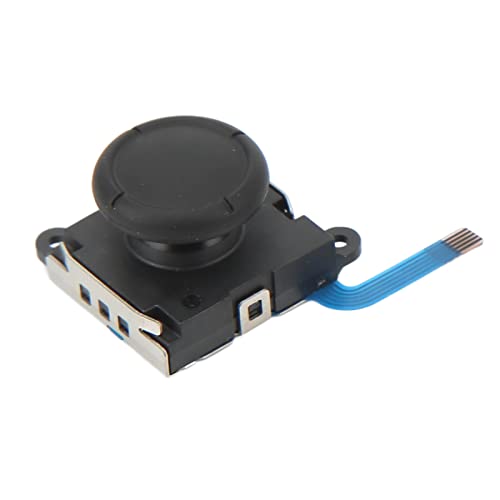 Kadimendium Game Joystick, Easy to Install Standard Size 2Pcs Joystick Accurate Controlling for Replacement