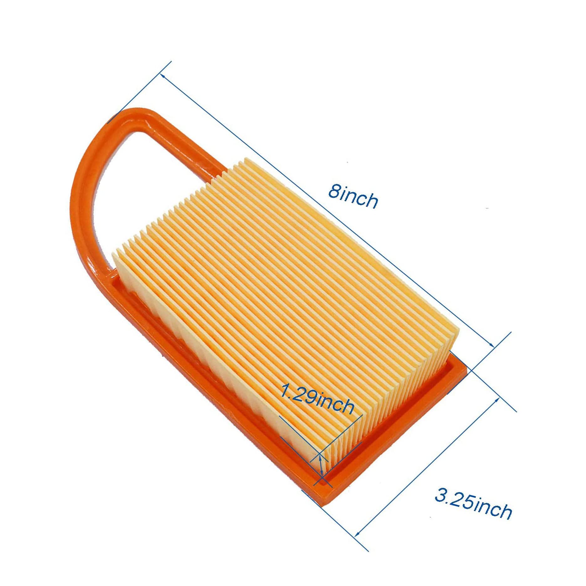 LiGuVCY 5pcs 4282-141-0300 Air Filter Replacement for Stihl BR600 BR500 BR550 4282 141 0300B Backpack Blowers Parts