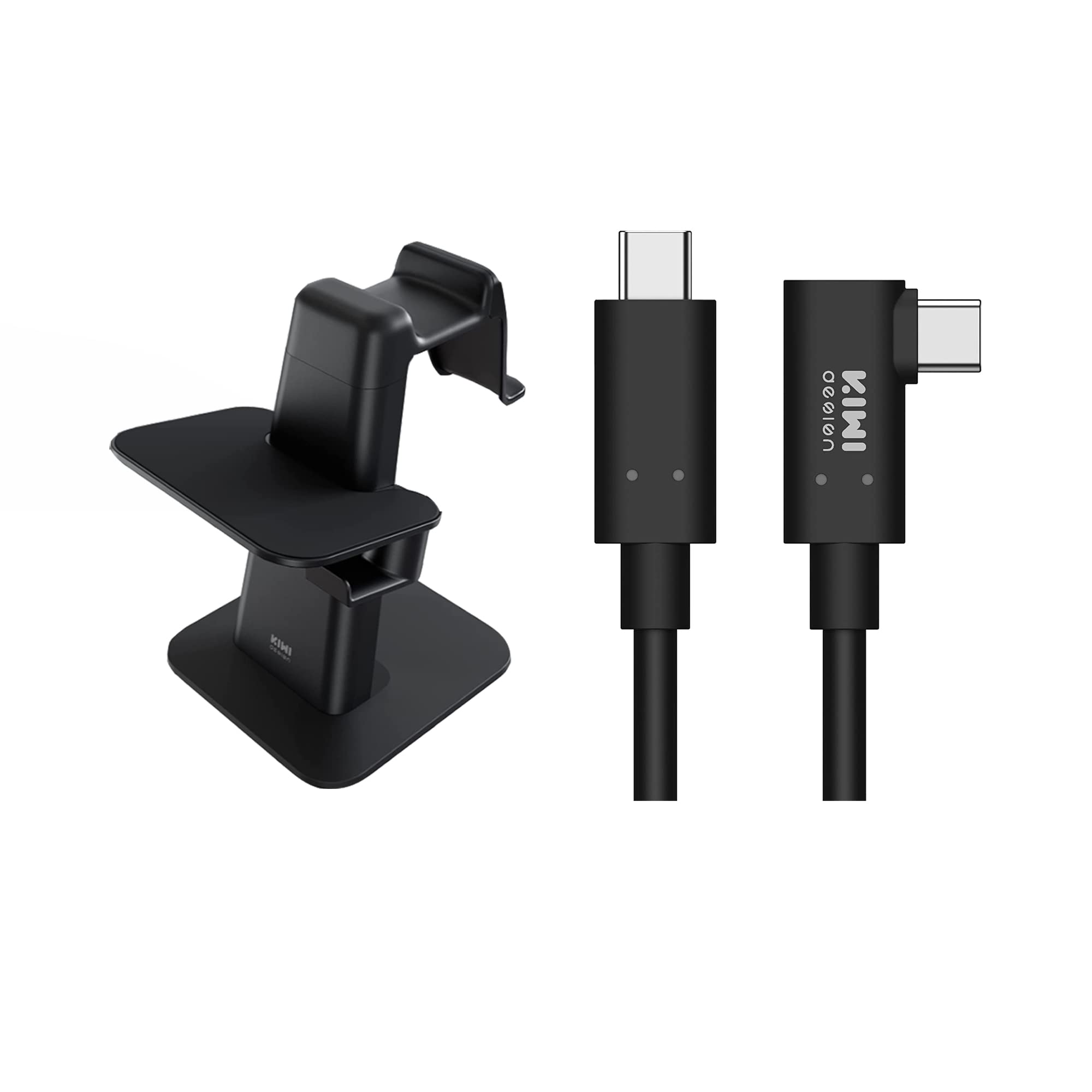 KIWI design VR Stand Accessories and Fiber-Optical Link Cable Accessories Compatible with Quest 2