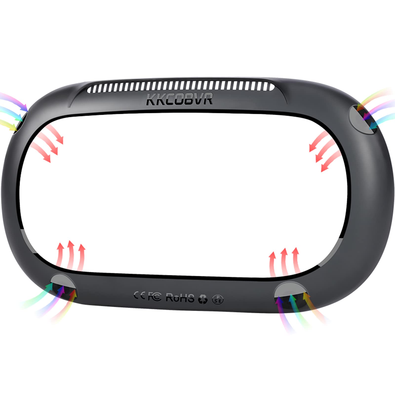 KKCOBVR S2 VR Shell Protective Cover with Four IR Filter Films, Compatible with Meta/Oculus Quest 2 Accessories can Play VR Outdoors on Cloudy Days or in Shaded Places with No Sunlight Direct
