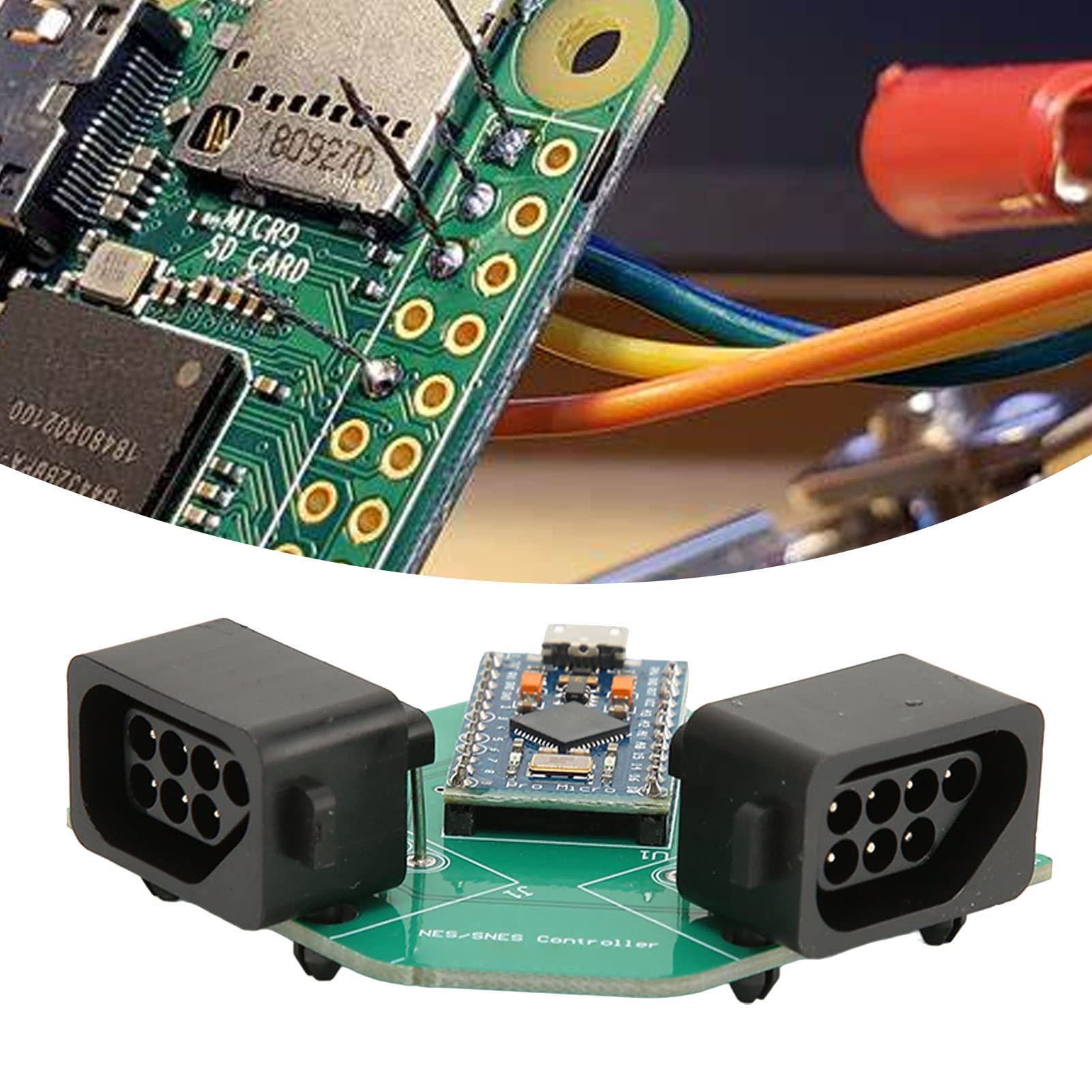 LBEC Handle Converters External Card, 1 Ms 1000 Hz Easytouse Handle Joystick USB Adapter Micro USB Interface for PC (Handle Adapter)