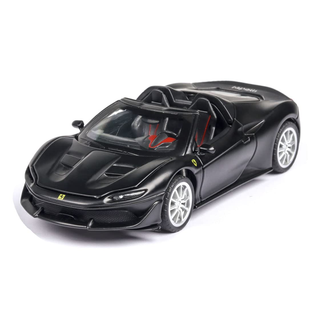 J50 Metal Die Casting Toy Car 1/32 Scale Car Toy Model for 3 4 5 6 7 Year Old Boy Toy (Black)