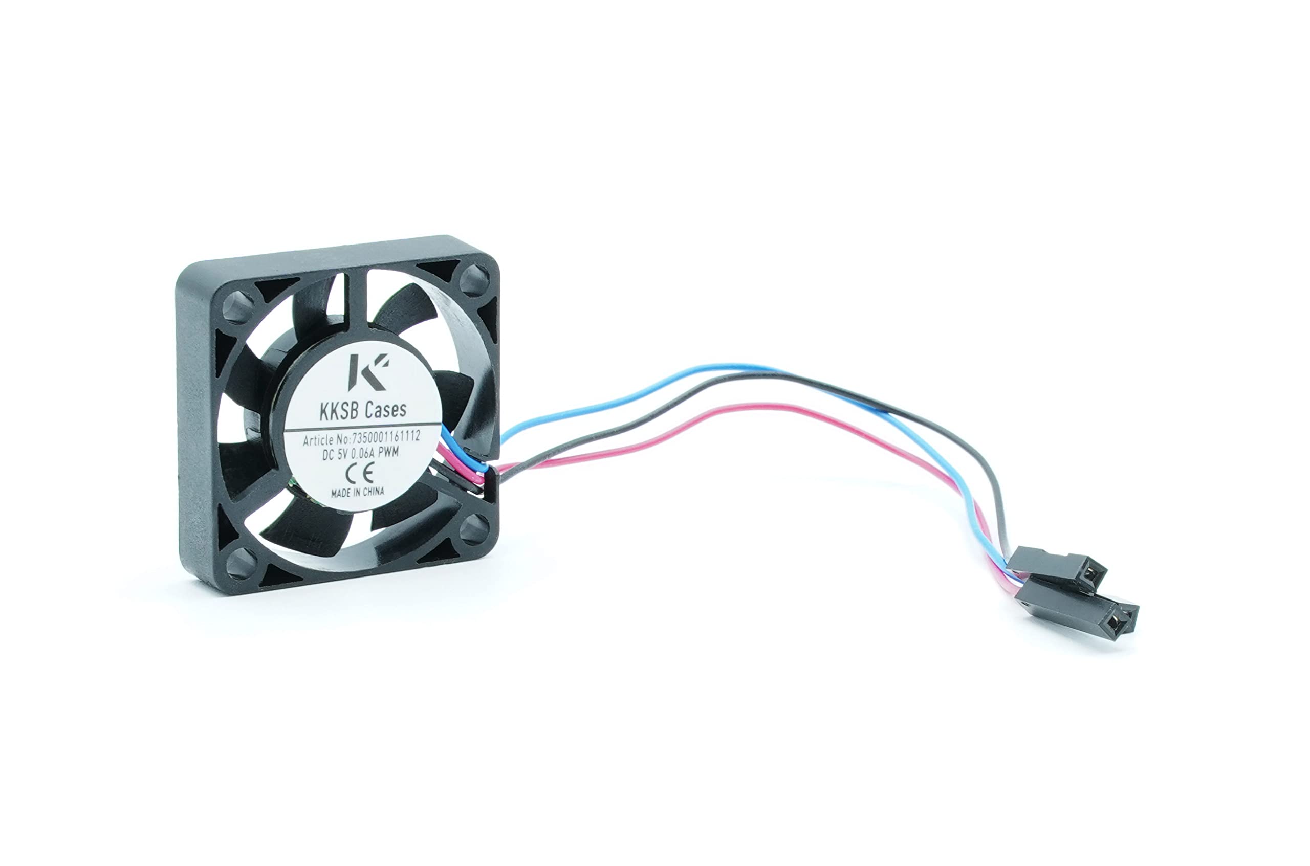 KKSB 5V Fan 30mm 3 Pin PWM Fan Raspberry Pi Fan Supports Auto On Off Temperature Configuration