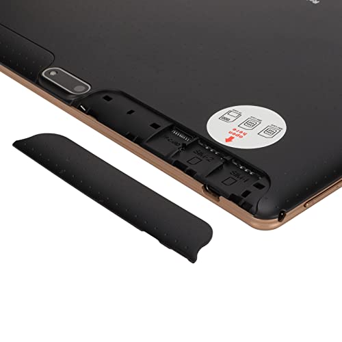 Luqeeg 10.1 inch HD Tablet - Android Octa Core Tablet, Dual SIM, 4GB RAM 64GB ROM,4G Network, WiFi, Bluetooth, FM, OTG, 5000mAh Fast Charging Battery(110V)