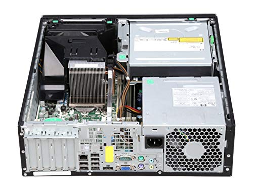HP Elite SFF Computer Desktop (Intel Core i5 Processor, 16GB Ram, 2TB HDD, Dual 19 Inch LCD Monitor, WiFi, Bluetooth 4.0, DVD-RW, New Keyboard & Mouse) Windows 10 Home (Renewed)