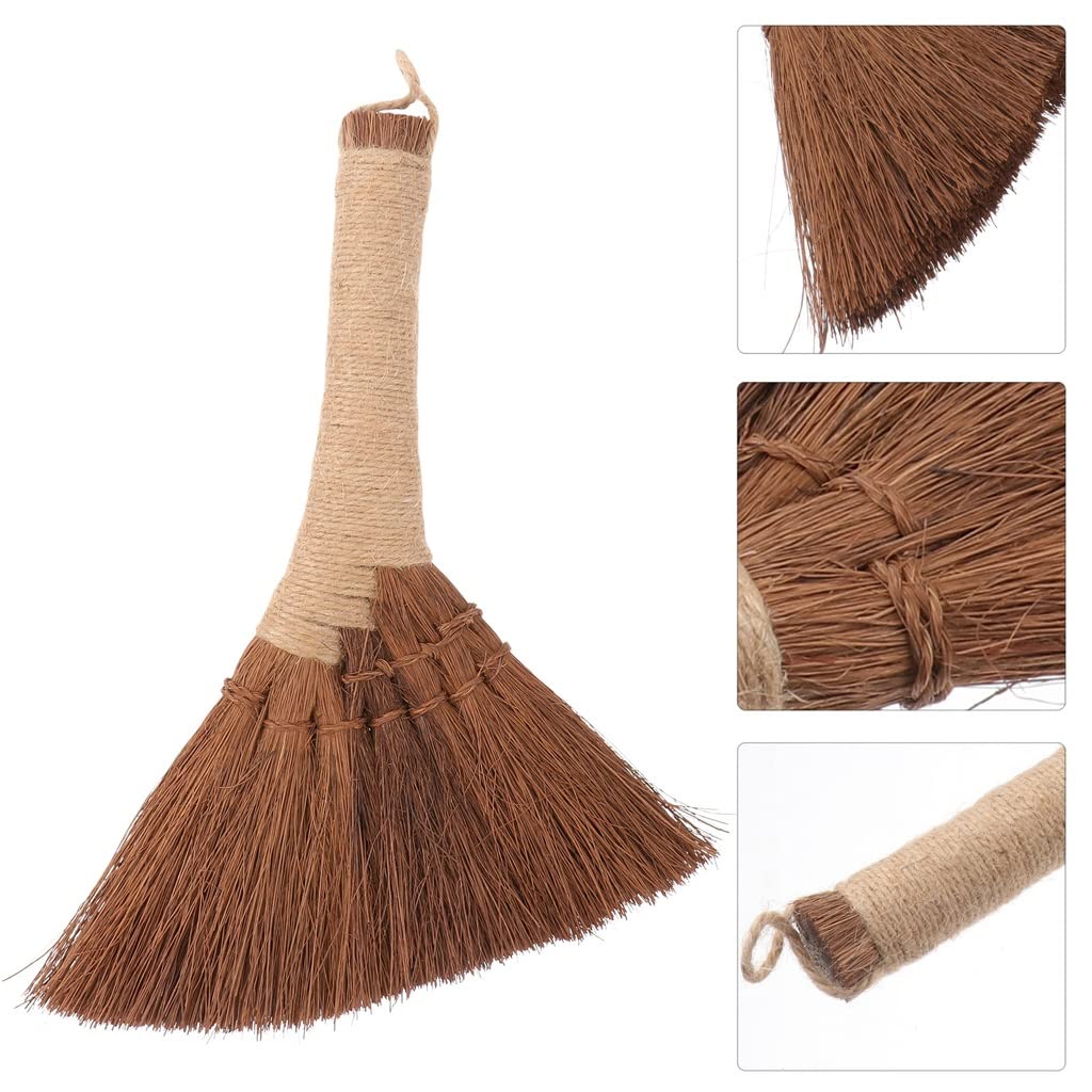 LYSLDH Lightweight Household Manual Braided Small Broom Hand Made Dust Floor Cleaning Sweeping Broom Practical Housekeeping