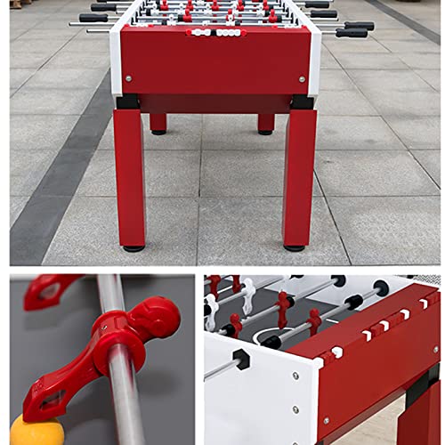 KEINXOW 47" Foosball Table, Easy Assemble Football Game Table with Non-Slip Handle, Indoor Arcade Game for Arcade, Game Room, Bar, Party, Family Night.