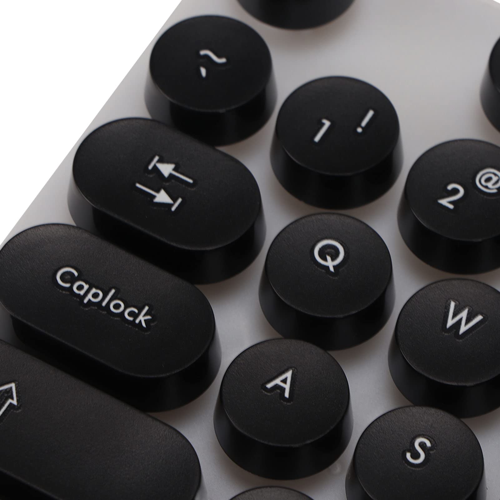 LBEC Retro Punk RBG Ergonomic Mechanical Gaming Keyboard 104 Key Computer Keyboard for Home (Black)