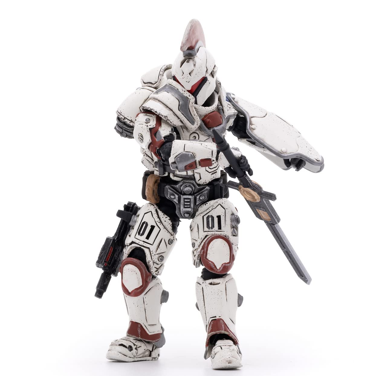 JoyToy 1/18 Action Figures 4-Inch 01st Legion - Steel Dark Source Collection Action Figure Military Model Toys (Ice Sword)