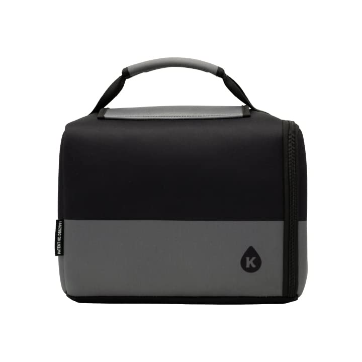 Kanga Insulated Cooler Bag - Soft Cooler Bag - 12 Pack Beer and Seltzer Drink Cooler - Insulated and Durability Tested - Kanga Kase Mate Cooler - Midnight