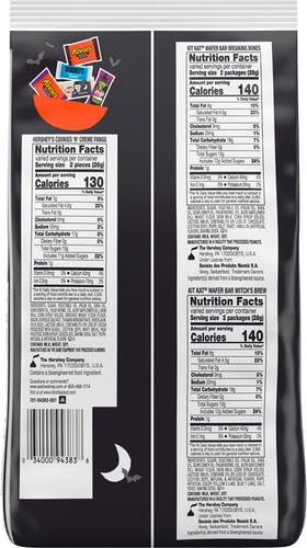 HERSHEY'S Assorted Chocolate Bag, 38.22 oz (75 Pieces)