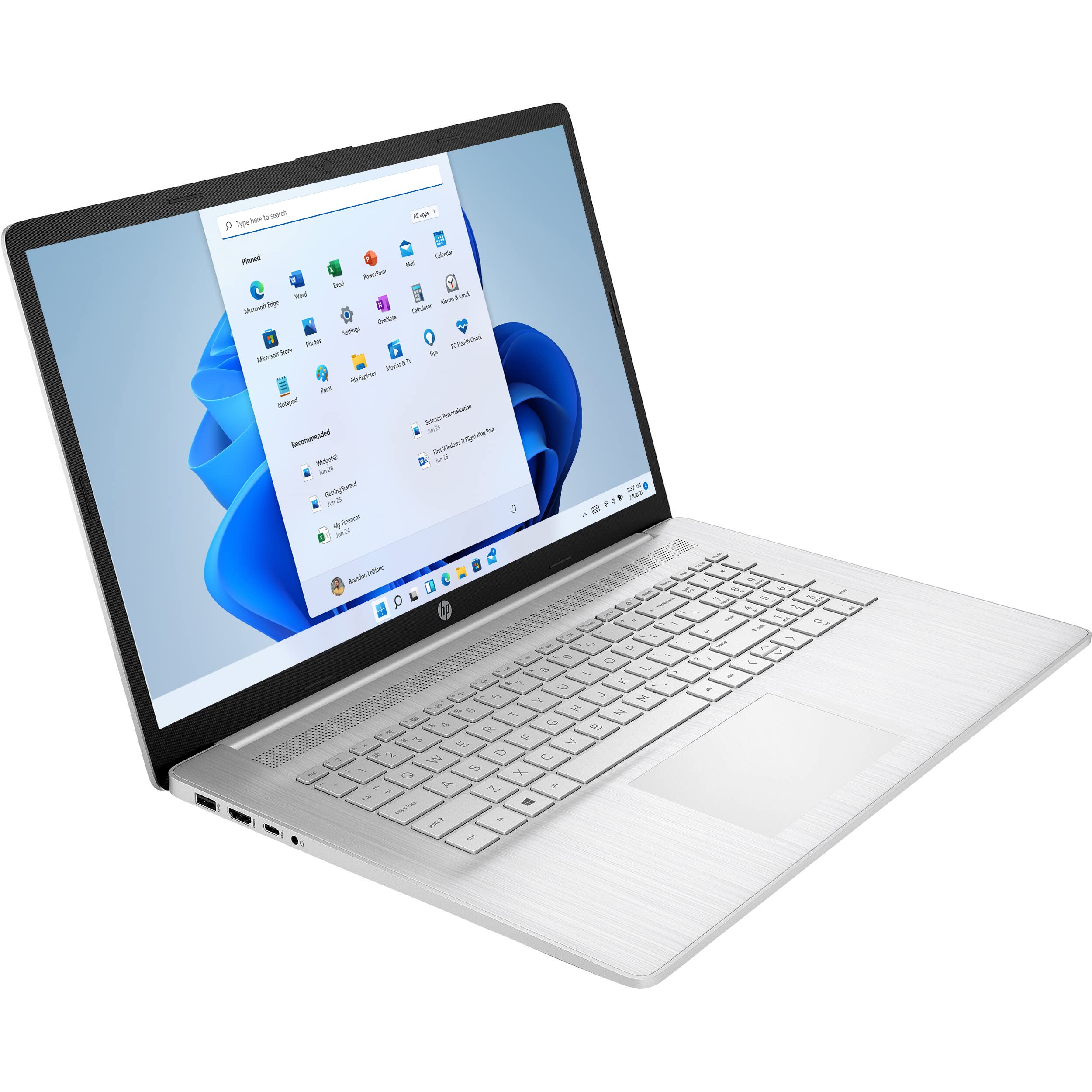 HP 2022 Newest Notebook Laptop, 17.3" HD+ Touchscreen, Intel Core i5-1335U Processor, 32GB DDR4 RAM, 2TB PCIe NVMe SSD, Backlit Keyboard, Wi-Fi 6, Windows 11 Home