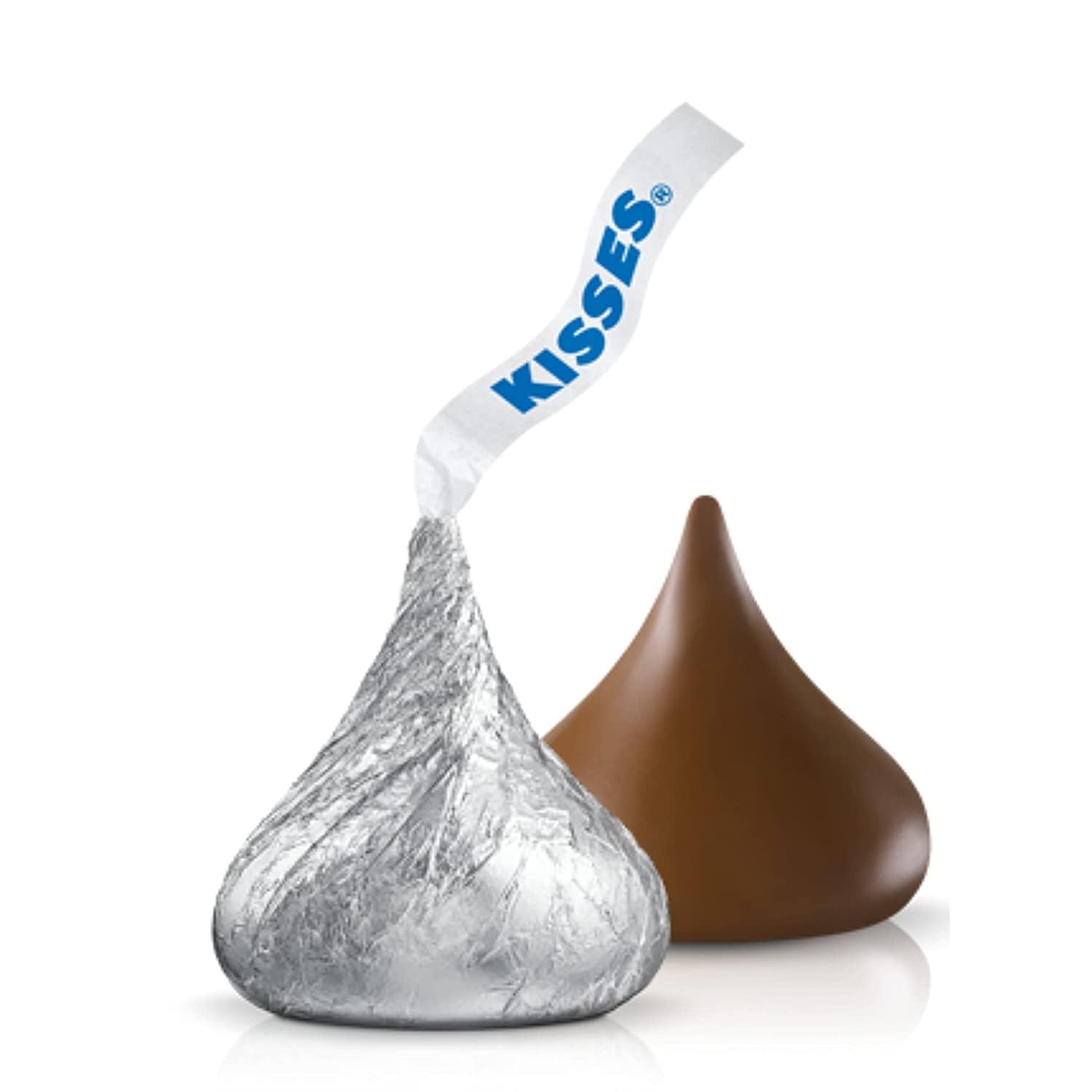 Hershey's Kisses Milk Chocolate Candy in Silver Foils β 280 Pieces (3 Pounds) Bulk Party Pack Individually Wrapped