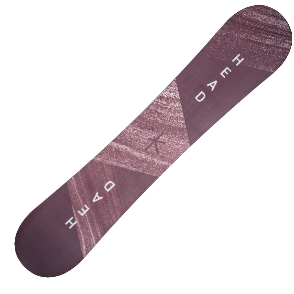 HEAD Womens Fountain Beginner-Level All-Mountain Average Weight Classic Freeride Snowboard