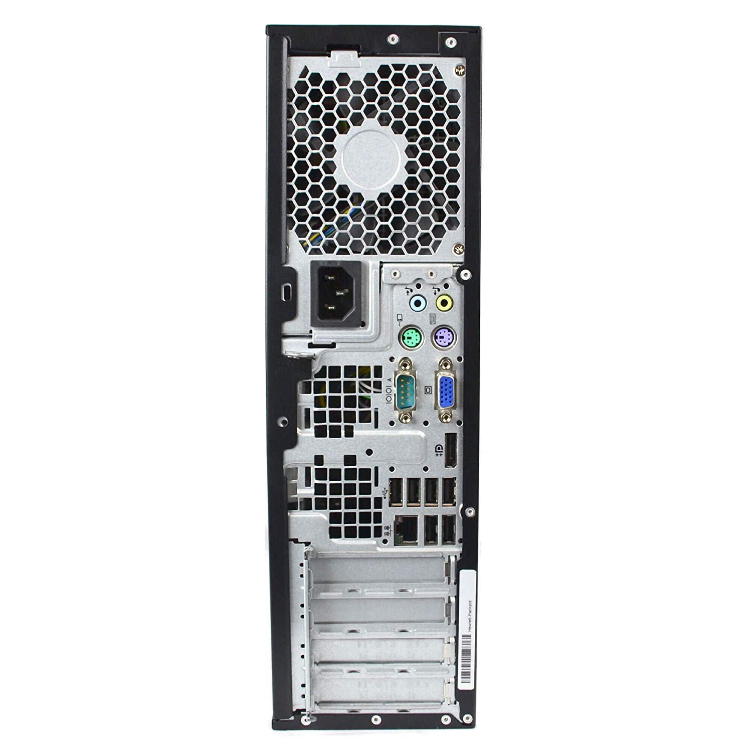 HP Compaq Prodesk 6200 Pro Slim Business Desktop Computer Small Form Factor (SFF), Intel i5-2400 Up to 3.4GHz, 8GB RAM, 128GB SSD, DVD, Windows 10 Pro 64 Bit (Renewed)