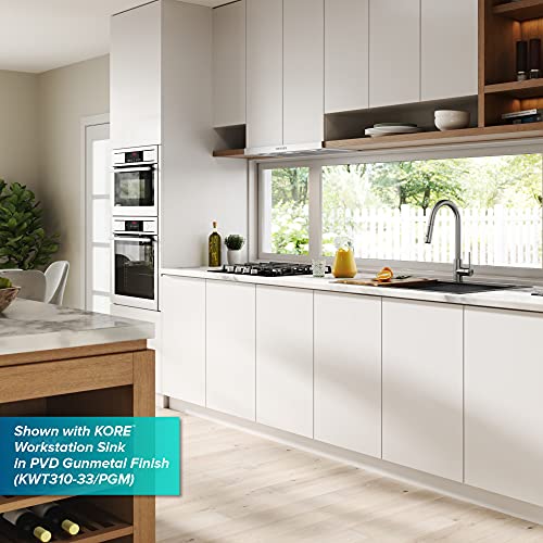 Kraus KTF-3104SFS Oletto Contemporary Single-Handle Touch Kitchen Sink Faucet with Pull Down Sprayer, 16 5/8 Inch, Spot Free Stain