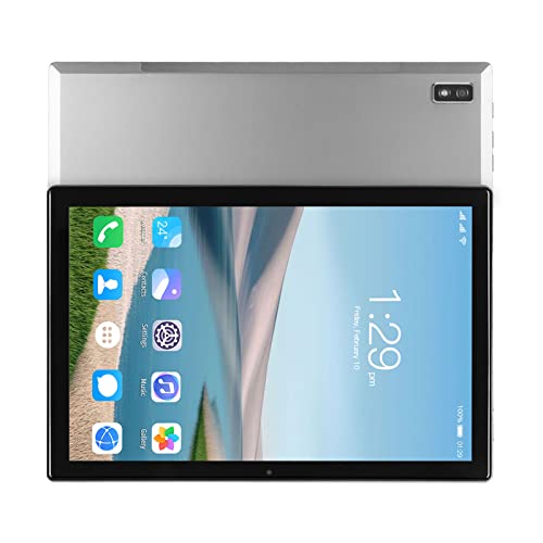 HEEPDD 10.1 Inch Tablet PC, 2 in 1 5G WiFi Dual Speaker 100-240V HD Tablet Multifunction 8GB RAM 256GB ROM (US Plug)